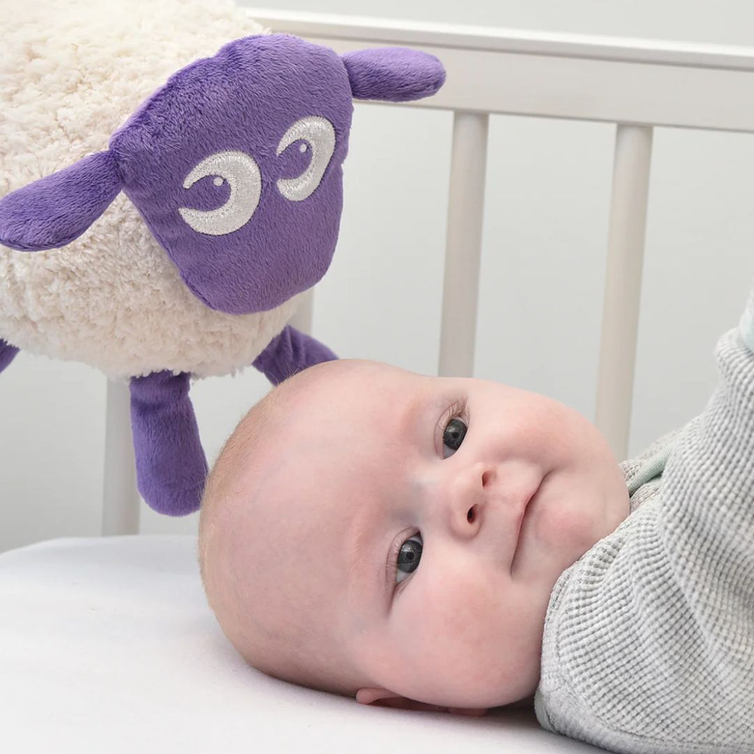 Classic Ewan: Играчка за приспиване и спокоен сън - Лилаво